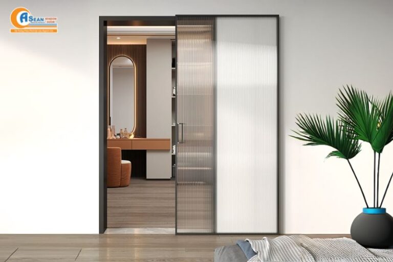 Cửa lùa 1 cánh: cập nhật kích thước và bảng giá mới nhất