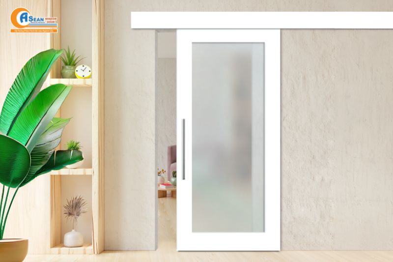 Cửa lùa 1 cánh: cập nhật kích thước và bảng giá mới nhất